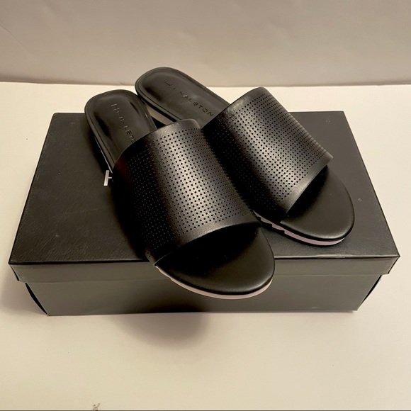 H by Halston | Shoes | Nwt H By Halston Bailey Slide Sandals | Poshmark